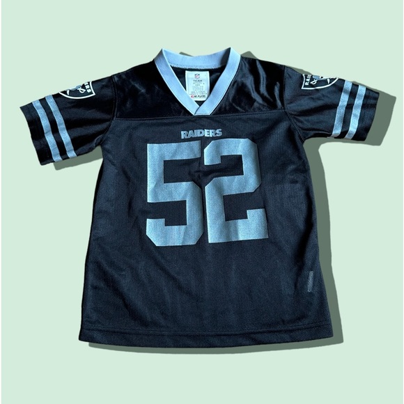 NFL | Shirts & Tops | Nfl Team Apparel Las Vegas Raiders 52 Khalil Mack ...